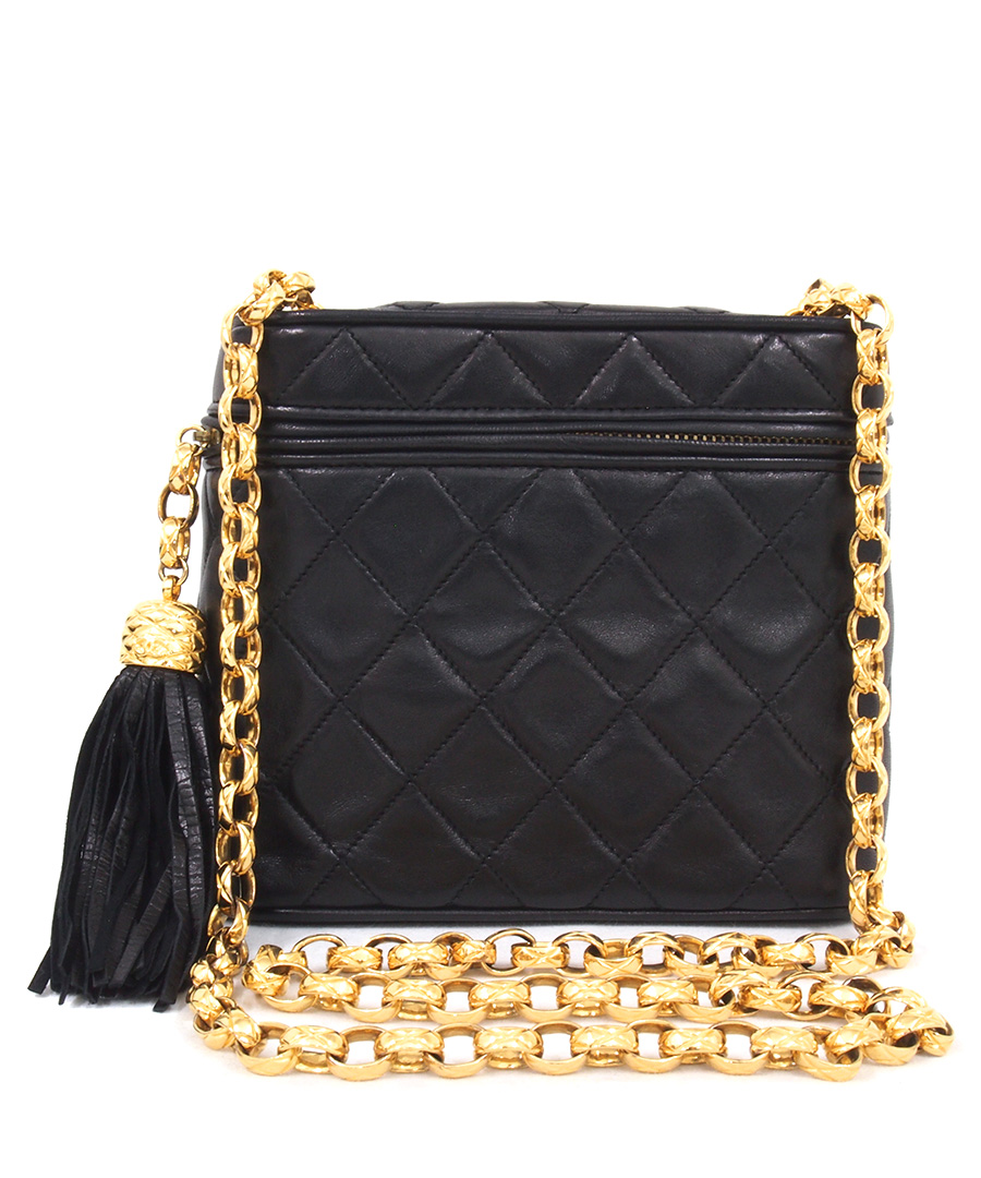 Black Chunky Chain Strap Bag | Ermes