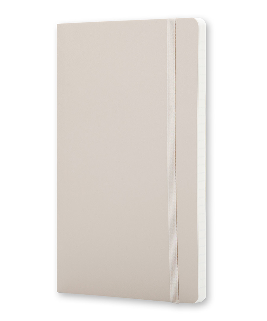 Discount Beige soft lined notebook | SECRETSALES